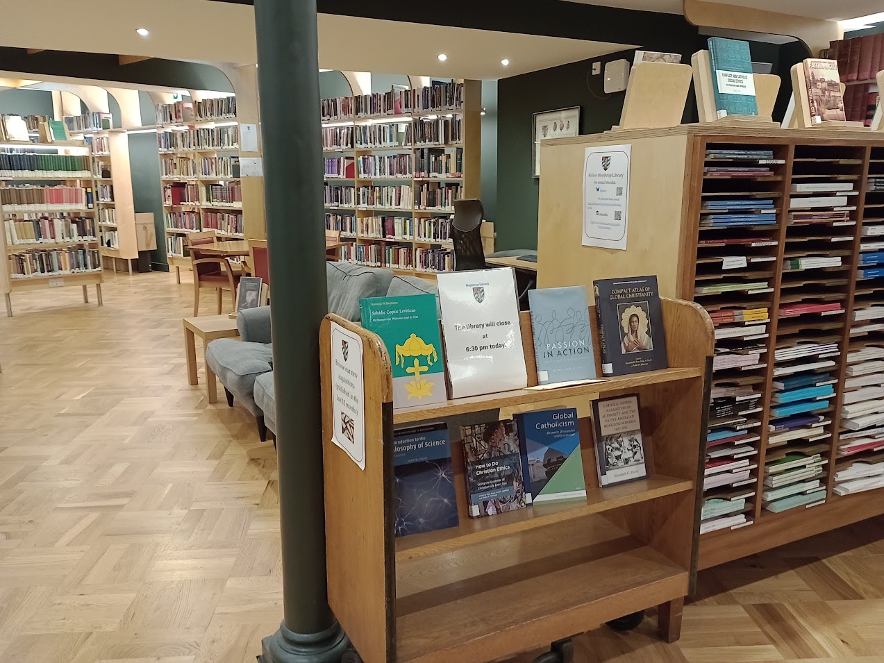 Heythrop Library – A theology and philosophy collection